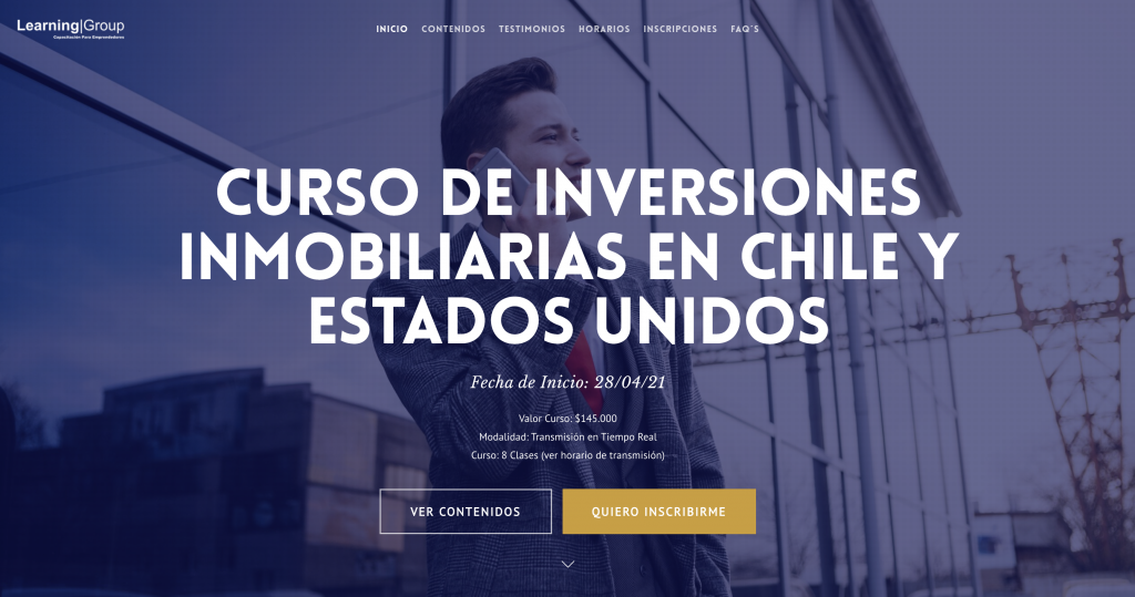 Curso de Inversiones Inmobiliarias | Chile y Estados Unidos